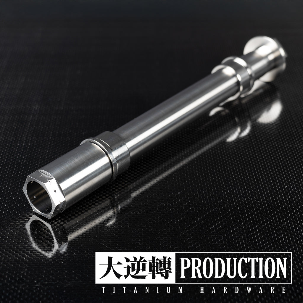 [DYJ Production] Titanium Front Axle Shaft Set for YZF-R1 (2015~23 ...