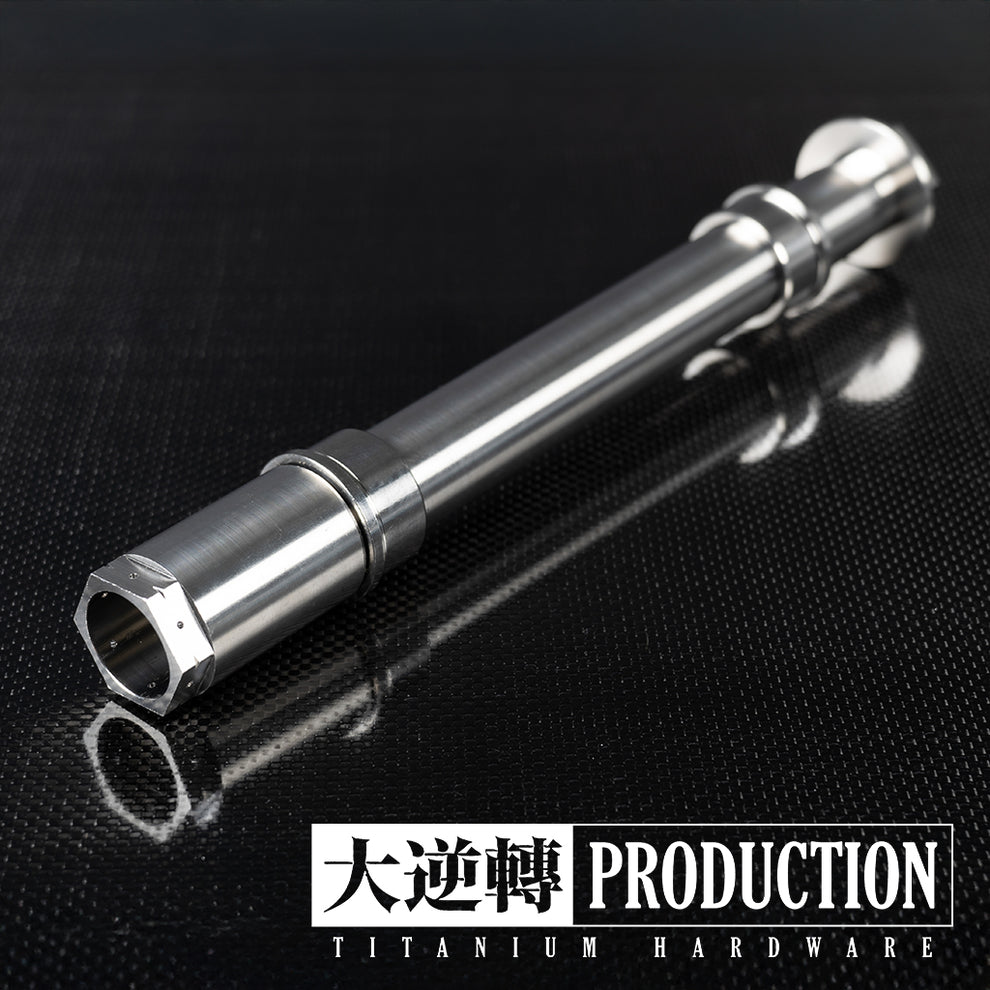 [DYJ Production] Titanium Front Axle Shaft Set for YZF-R6 (2017~20 ...