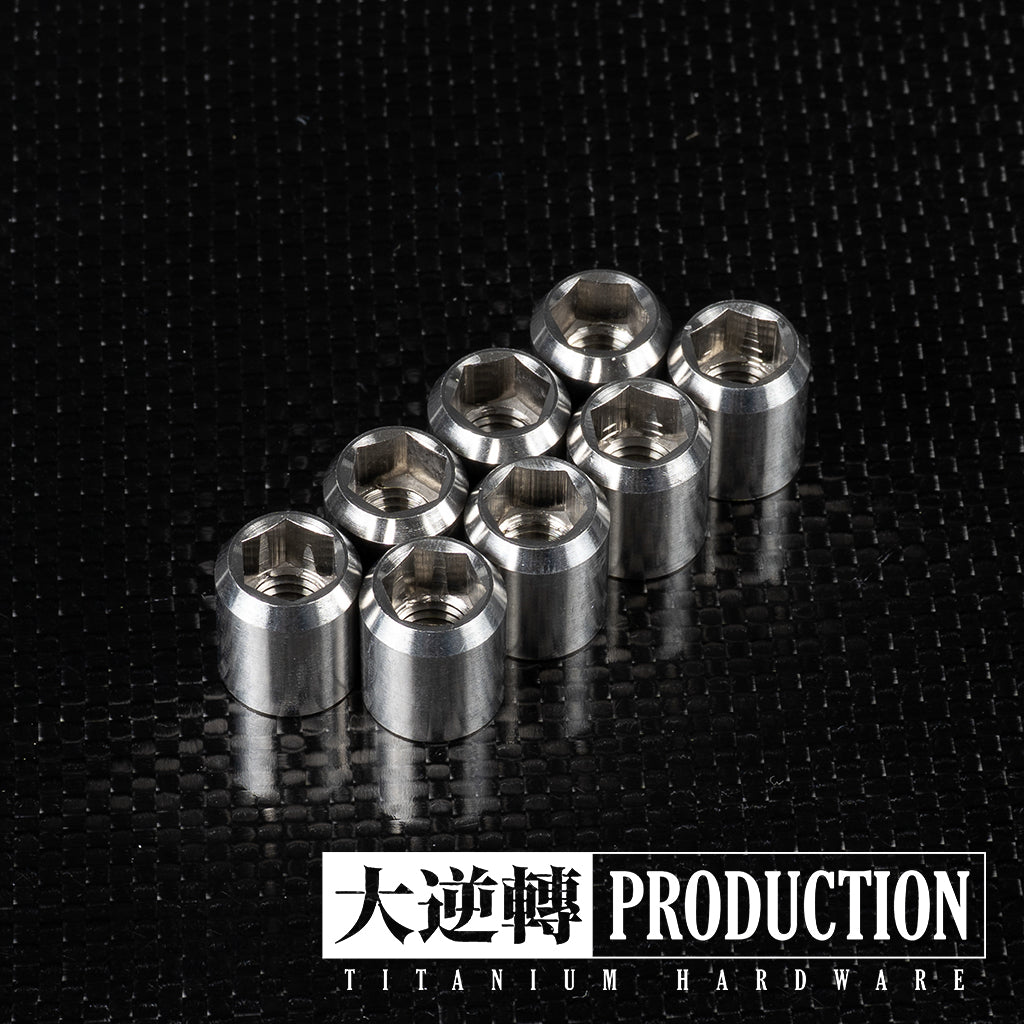 [DYJ Production] Titanium Exhaust Manifold Nuts for YZF-R1 – Factory M ...
