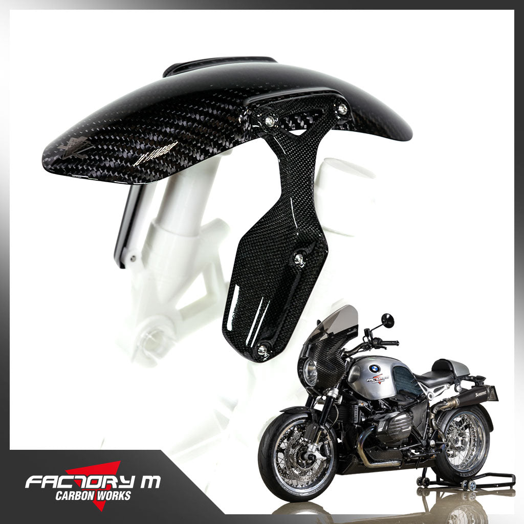 [FACTORY M] Carbon Fiber Front Fender Set for BMW R nine T – Factory M ...