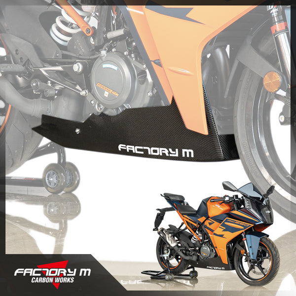 [FACTORY M] Carbon Fiber Belly Pan Designed for KTM RC 390 gen2 ...